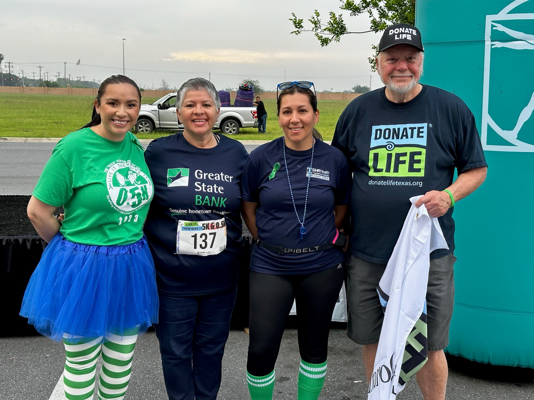 Greater State Bank Runs to Raise Funds for Organ Donation