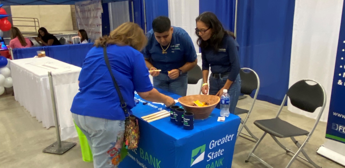 Greater State Bank at the 2023 Home Buyer's Fair in McAllen